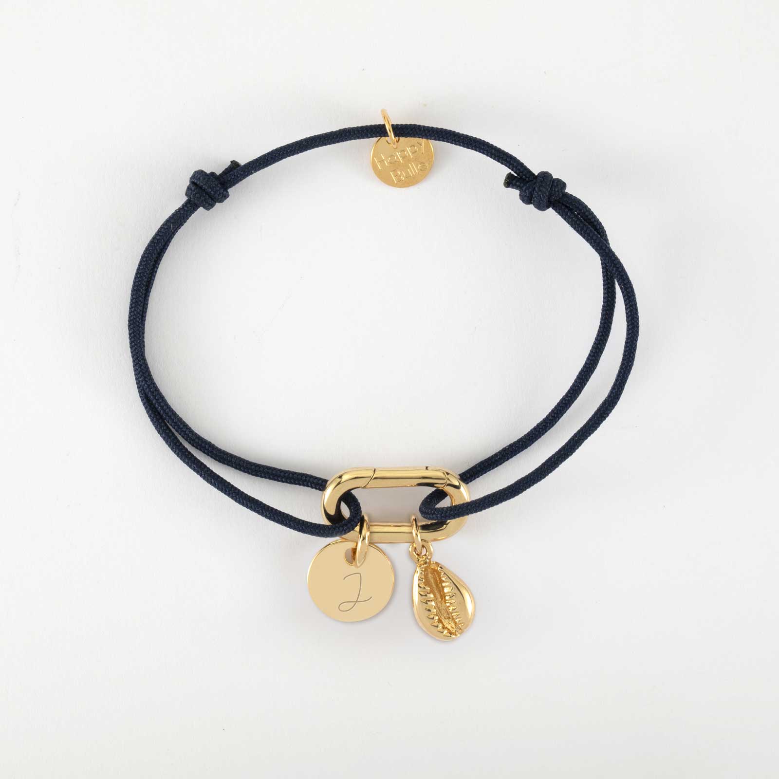Pulsera cordón personalizada a combinar mosquetón 17×11 mm charms ...