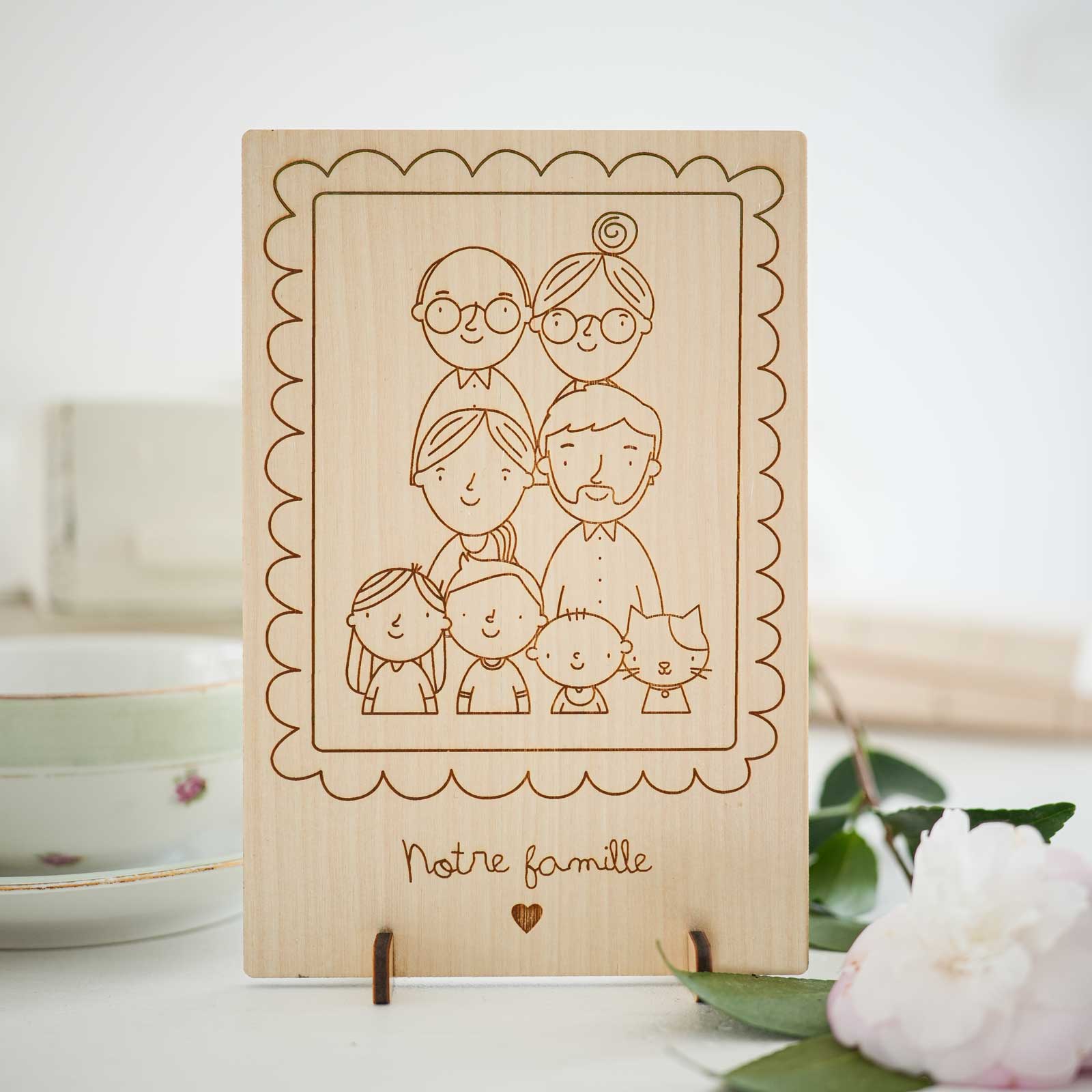 Cadre En Bois Personnalise